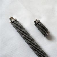 China Fold Mesh 1 Micron SS304L Pleated Filter Elements for sale