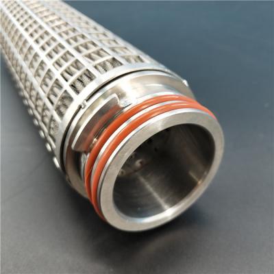 China Fold The Wave 0.20M2 40µM Pleated Wire Mesh Filter for sale
