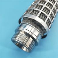 China Liquid Industry 40'' 200l/Min Sintered Metal Filter Cartridge for sale