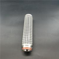 China Filter Area 0.35M2 M65x2P Sintered Metal Filter Cartridge for sale