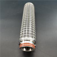 China Filter Area 0.35M2 M65x2P Sintered Metal Filter Cartridge for sale