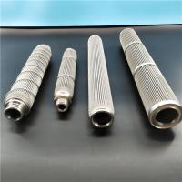 China Dirt Capacity 41mg/Cm2 30MPa Stainless Steel Mesh Filter Cartridge for sale