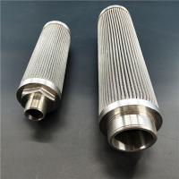 China PP Membrane PPMP 0.1/0.1μM Pleated Wire Mesh Filter for sale