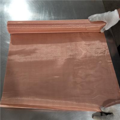 China Radio Wave Blocking Width 0.914m 1.0m Copper Wire Screen for sale