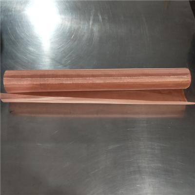 China PW 200 Mesh Diameter 0.05mm Copper Woven Wire Mesh for sale