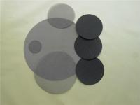 China Rimmed Mesh Dia 58mm 1μM Sintered Disc Filter for sale