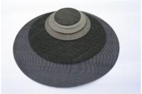 China Rimmed Mesh Dia 58mm 1μM Sintered Disc Filter for sale