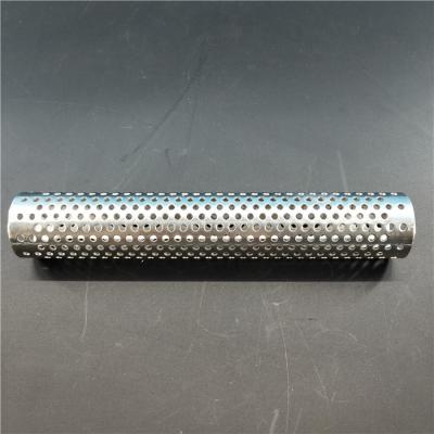 China Smoke exhaust 1.5 Inch 48mm Perforated Metal Pipe for sale