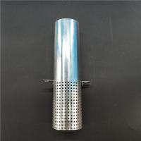 China Round Hole Pitch 7mm T304 Perforated Mesh Screen for sale