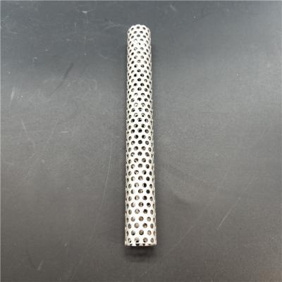 China Aluminum Dia 10mm 200mm Perforated Filter Tube for sale