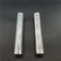 China Staggered Hole Arrangement 60° 45° Perforated Filter Tube for sale