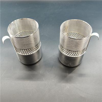 China Staggered Hole Arrangement 60° 45° Perforated Filter Tube for sale