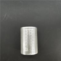 China Annealed Thickness 12mm SS321 SS410 Perforated Filter Tube for sale