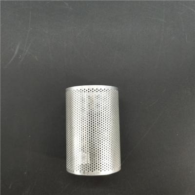 China Annealed Thickness 12mm SS321 SS410 Perforated Filter Tube for sale