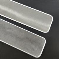 China round Edge Wrapped 150mm 10um Extruder Screen Mesh for sale
