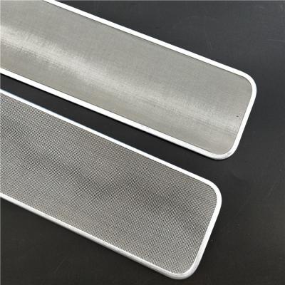 China round Edge Wrapped 150mm 10um Extruder Screen Mesh for sale