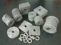 China Brass Cloth Cleaning OD 0.15mm 0.006 inch Knitted Wire Mesh for sale