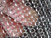 China Flat Wire 100% Copper 12mm×6mm Knitted Wire Mesh for sale