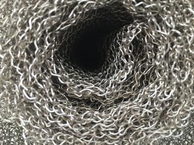 China 316l Stainless Steel Knitted Wire Mesh Industrial Filtration for sale