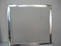 China Open Area 45% Framed SS316L Decorative Metal Lattice Panels for sale