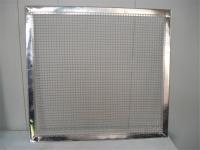 China Open Area 45% Framed SS316L Decorative Metal Lattice Panels for sale