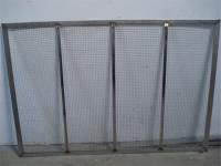 China Square Hole Crimped Woven 13.5kgs/m2 Architectural Mesh Panels for sale