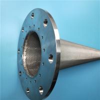 China Petroleum Width 365cm Thickness 0.025mm Cone Mesh Filter for sale