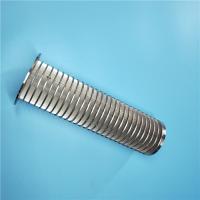 China Carbon Steel Galvanized Bridge 69U 93V Wedge Wire Screen Filter for sale