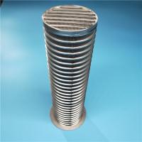 China Carbon Steel Galvanized Bridge 69U 93V Wedge Wire Screen Filter for sale