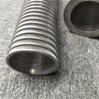 China Separator Sand Cylindrical Q22 Q35 Wedge Wire Screen Filter for sale