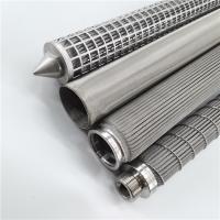 China 70 Micron 316 Steel Candle Filter Plastic Fiber Production Filtration for sale
