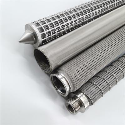 China 70 Micron 316 Steel Candle Filter Plastic Fiber Production Filtration for sale
