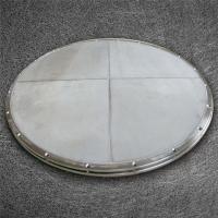 China Round Structure Integral SS316L 10μM Wire Mesh Filter Element for sale