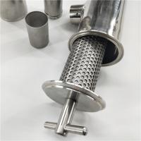 China Oil Water Emulsion SS304 Pipe 100C Liquid Filter Cartridge for sale