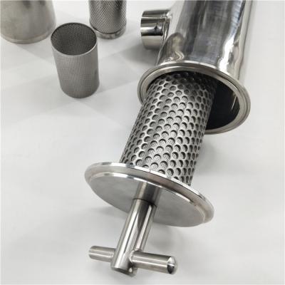 China Oil Water Emulsion SS304 Pipe 100C Liquid Filter Cartridge for sale