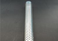 China Porous Pipe Exhaust 3'' 1/2 MTR SUS316 Perforated Filter Tube for sale