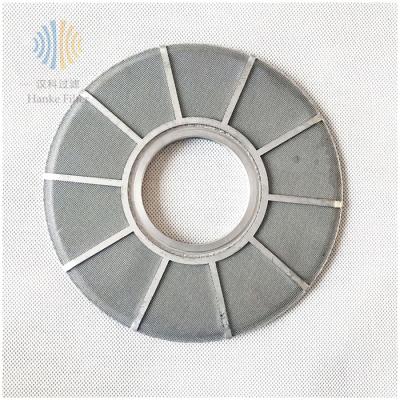 China Oil Water Filtration 15 Micron 5.94m2 Wire Mesh Filter Disc for sale