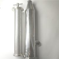 China Liquid Filtration SS304 0.5um Stainless Steel Mesh Tube Filter for sale