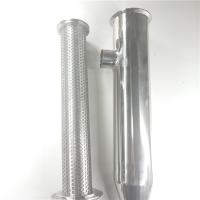China Milk Juice Tube SUS316 100μM Stainless Steel Filter for sale