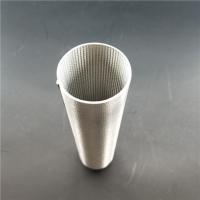China Precision Welding 2mm 2.35L/Cm2 Sintered Filter Elements for sale