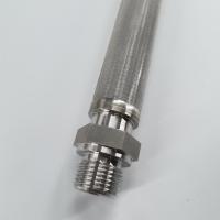 China SS316 filtration accuracy 1 - 300 micron Customized Drug filtering sintered filter for sale