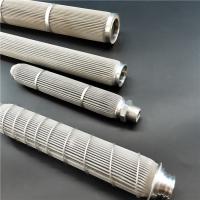 China SS316 Cartridge M65x2P Pleated Wire Mesh Filter Housing for sale