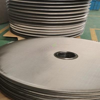China Rimmed SS316 Diameter 3000mm Mesh Filter Disc for sale