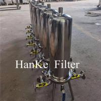 China 3 Inch Flange 304L Stainless Steel Water Filter Housing for sale