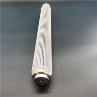 China PES Membrane SS304 3um Pleated Filter Element for sale