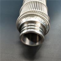 China PES Membrane SS304 3um Pleated Filter Element for sale