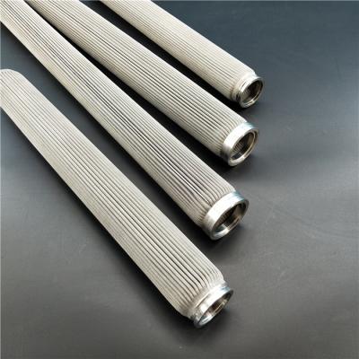 China PES Membrane SS304 3um Pleated Filter Element for sale