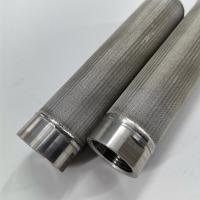 China Felt Strainer Diameter 2'' 100mm Sintered Wire Mesh Filter for sale