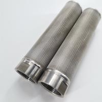 China Welding Dia 140mm Ss Sintered Filter Elements for sale