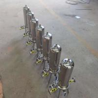 China Food Industry Brush Type 10μM Automatic Self Cleaning Filter for sale
